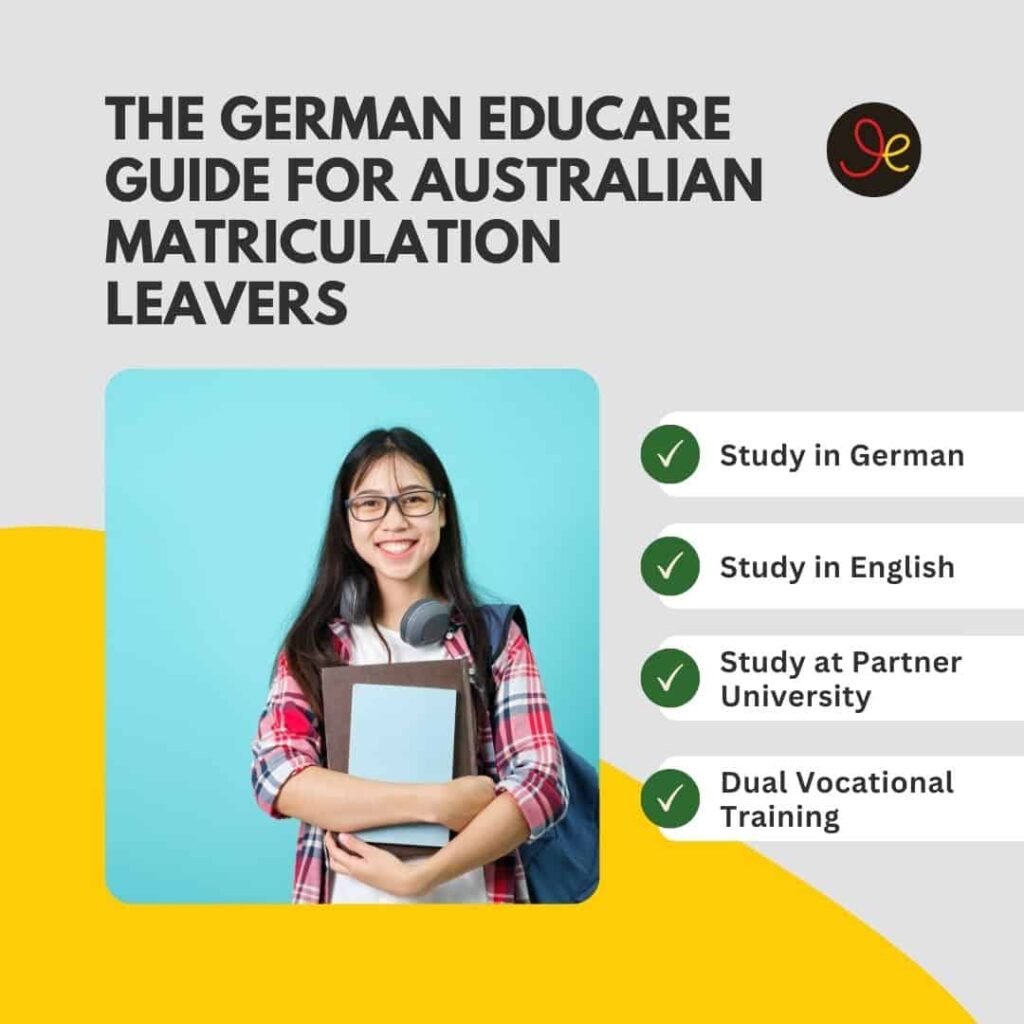 Study in Germany: After AUSMAT, SACE and WACE | German Educare
